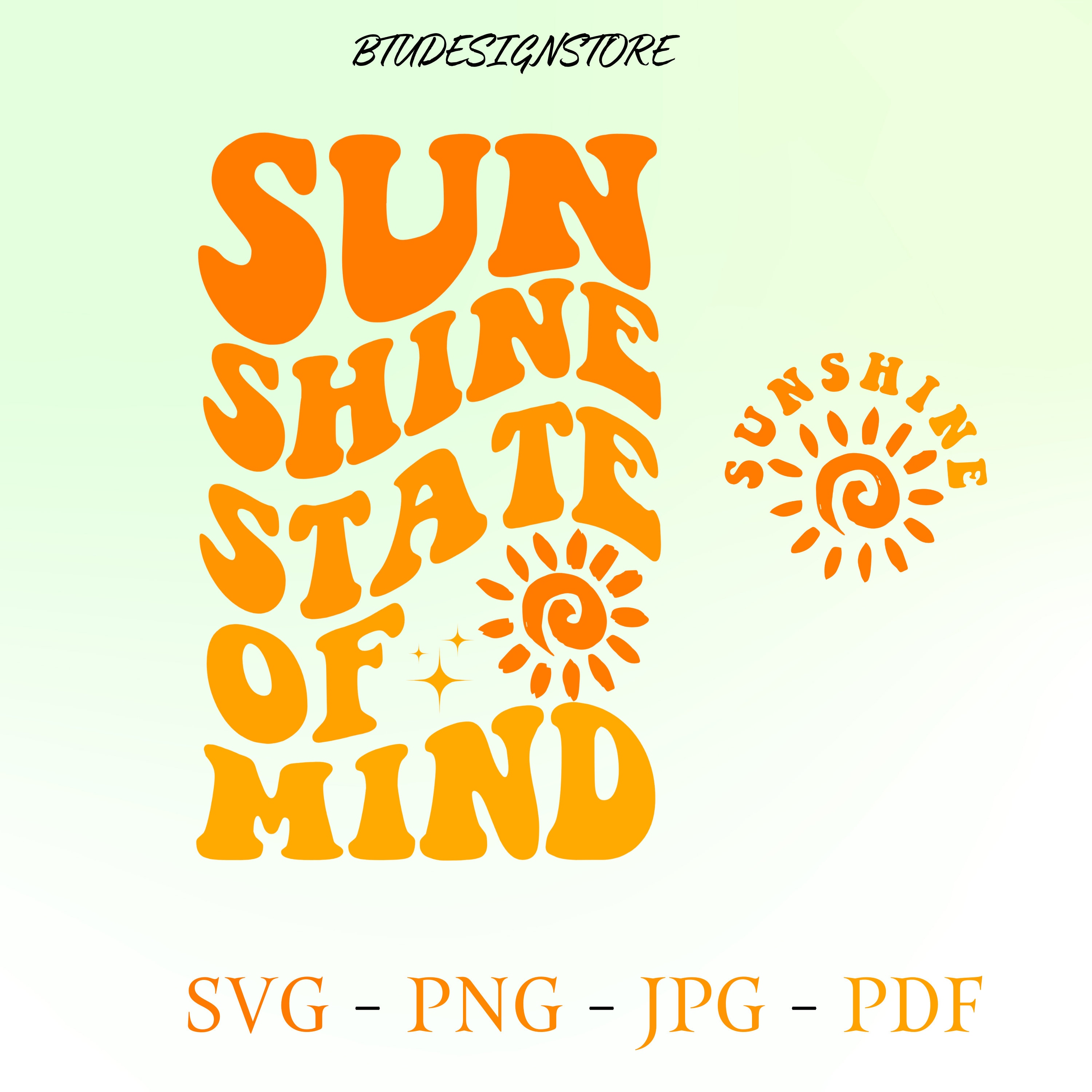 Sunshine State of Mind, Sunshine State of Mind SVG, Sunshine State of ...