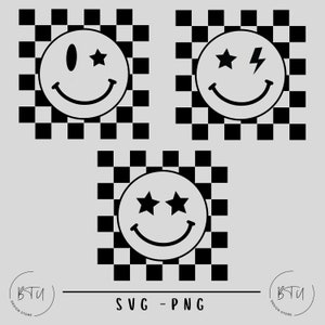 Checkered Smile Png-svg,checkered Svg, Happy Smile Png, Checkerboard ...