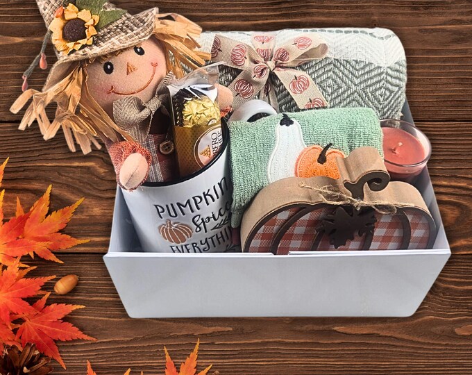 Fall Gift Box for Her, Autumn Gift Box for Her, Hygge Autumn Gift Box ...