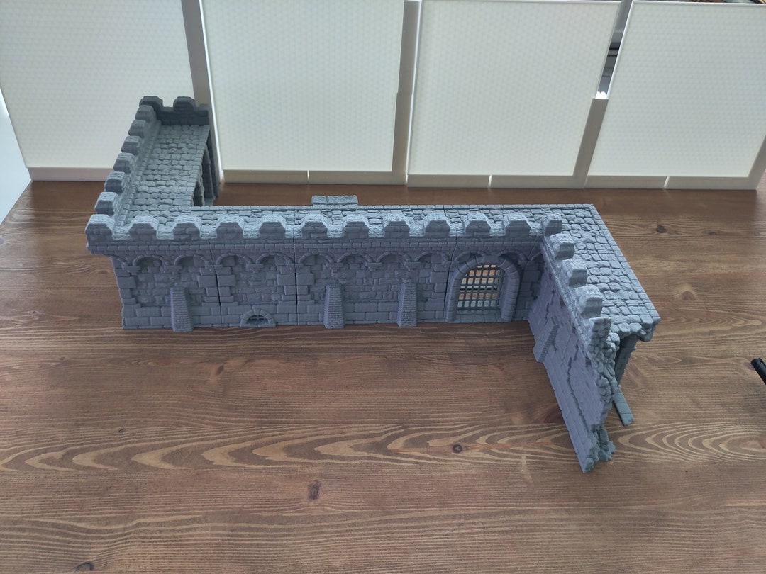 Modular Walls Wargaming Terrain | 28mm | Suitable for Warhammer ...