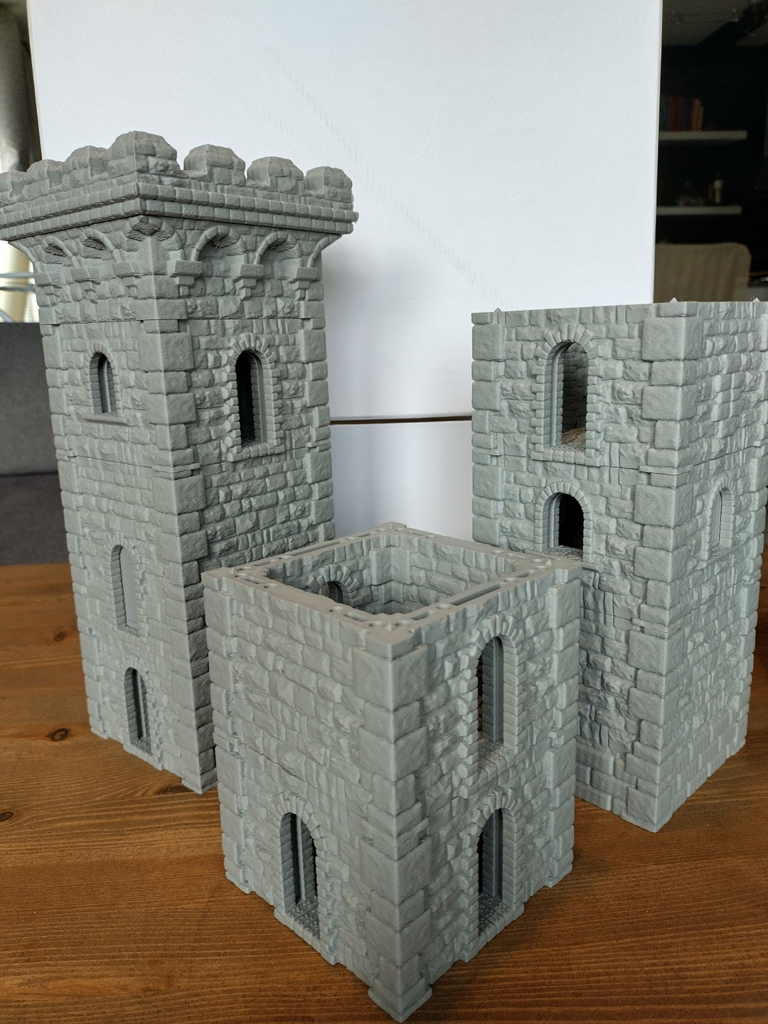 Modular Towers Wargaming Terrain 28mm Suitable for Warhammer, Mordheim ...