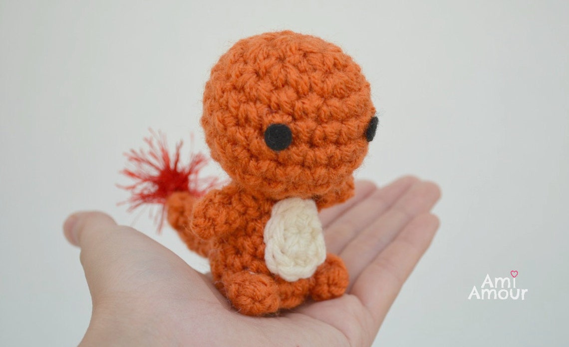 Charmander Pattern Amigurumi Crochet - Etsy