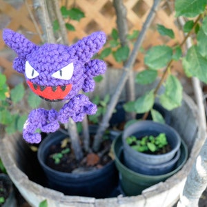 Haunter Pattern Amigurumi Pokemon Pattern PDF Crochet - Etsy