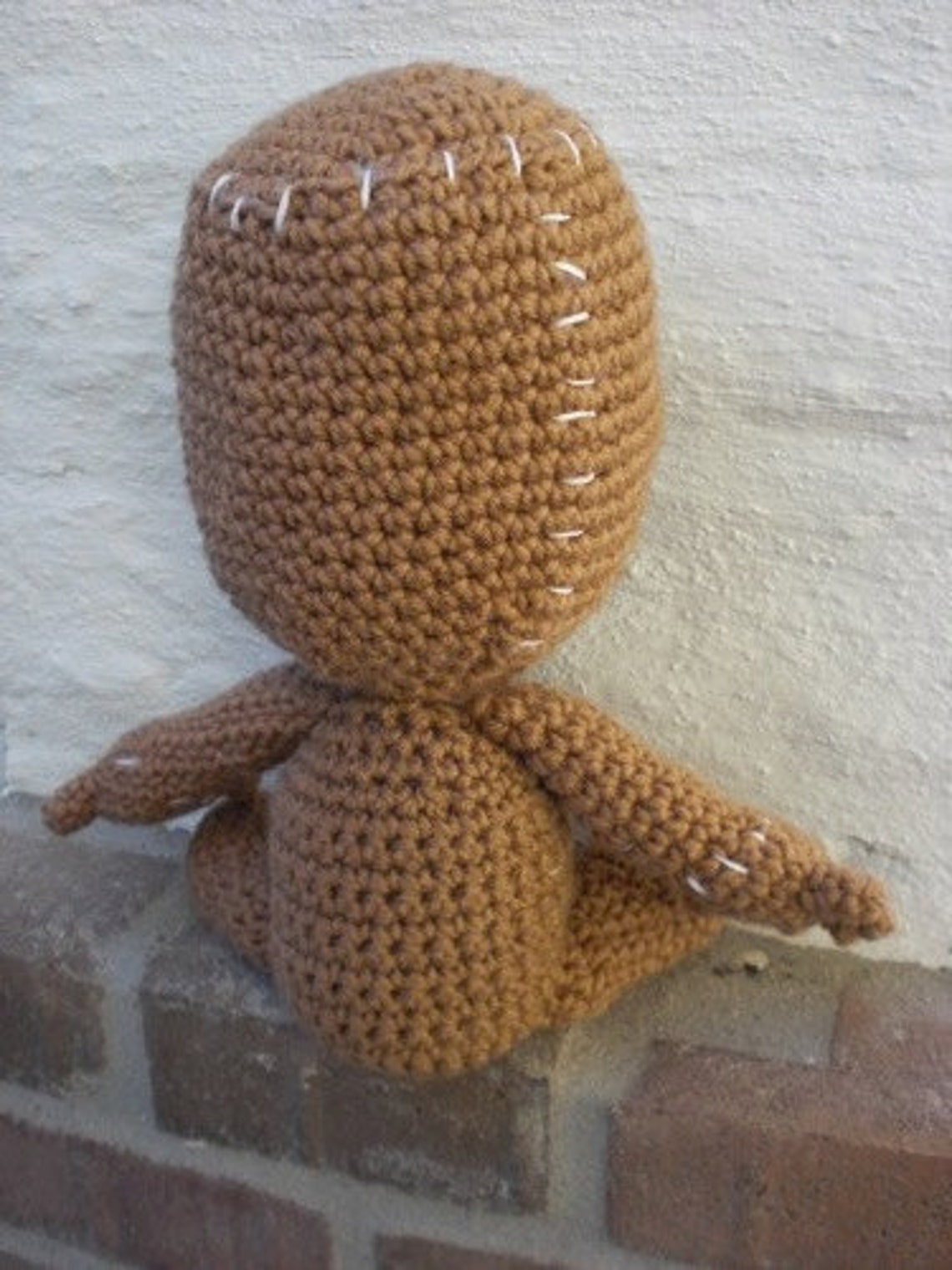 Sackboy Pattern Crochet Amigurumi Open Mouth Zipper - Etsy
