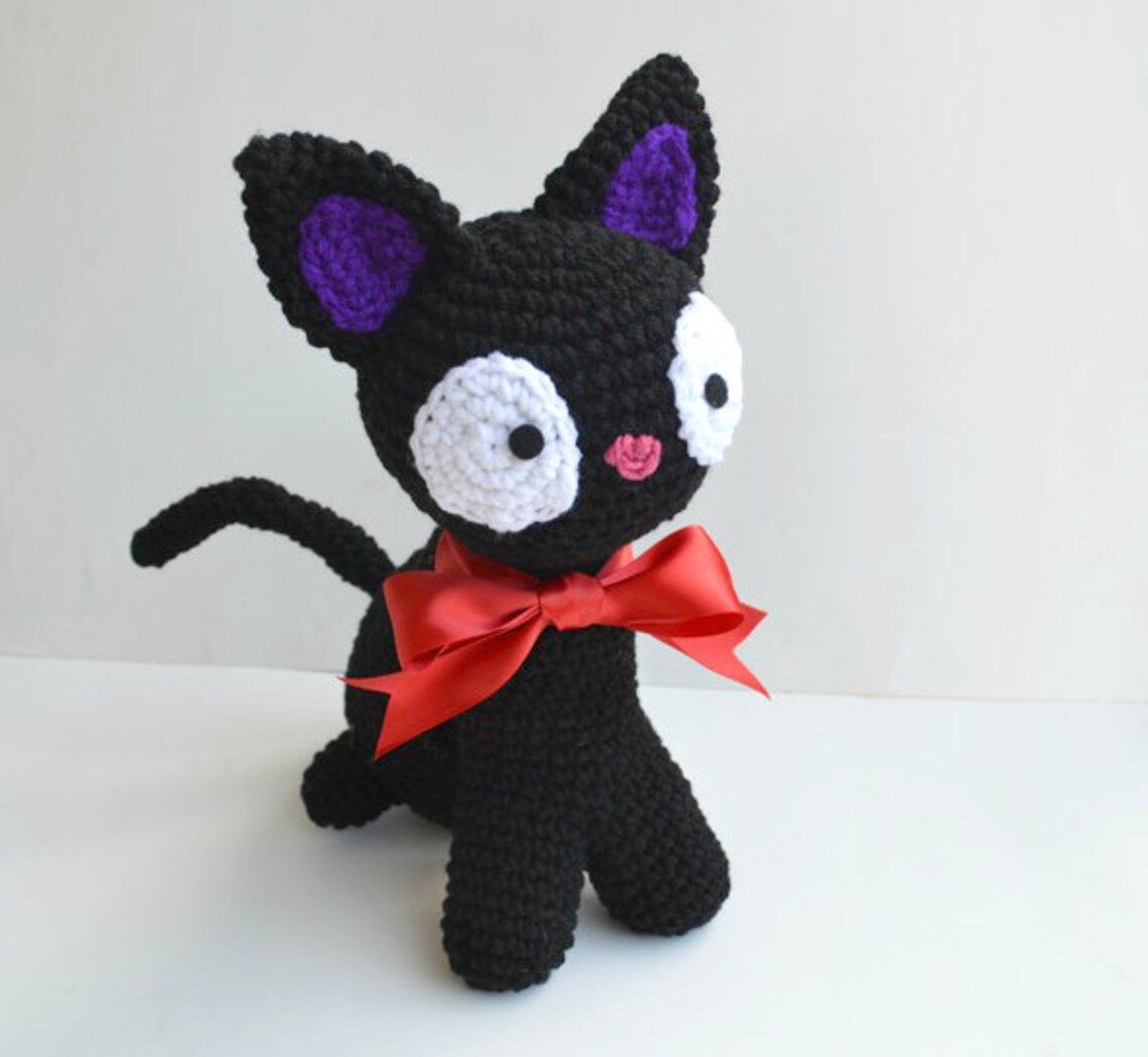 Cat Crochet Pattern Amigurumi Black Cat Superstition PDF - Etsy