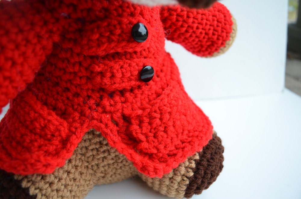 Teddy Bear Pattern Amigurumi Mr. Covington Crochet | Etsy