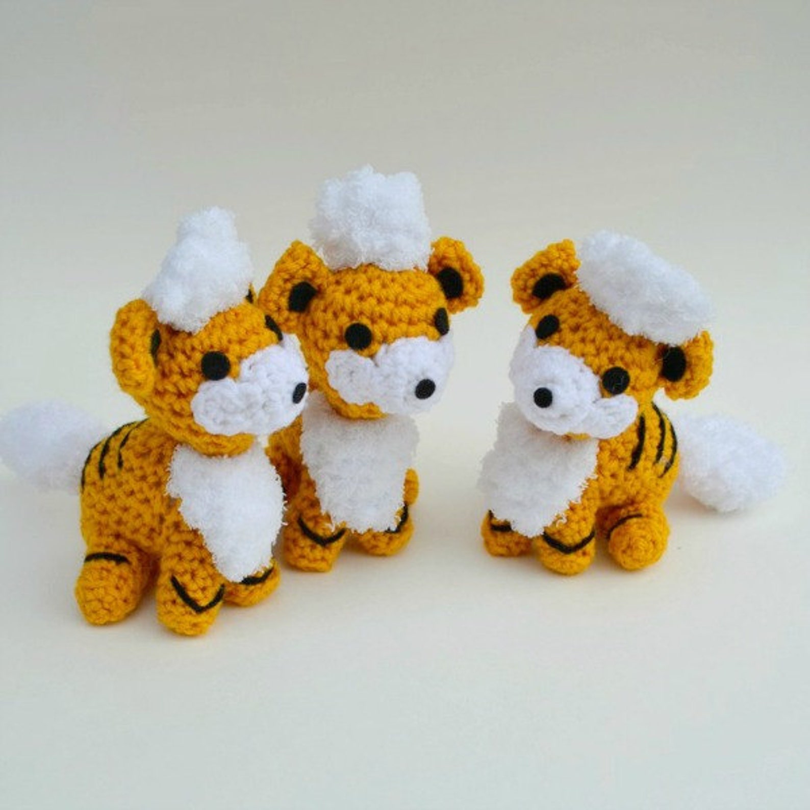 Growlithe Pattern Amigurumi Crochet Pokemon PDF - Etsy