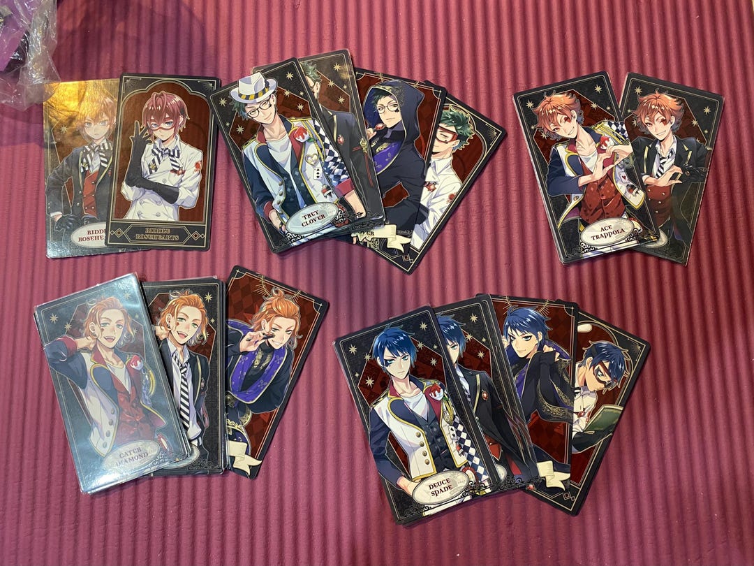 Twisted Wonderland Heartslabyul Arcana Cards - Etsy Australia