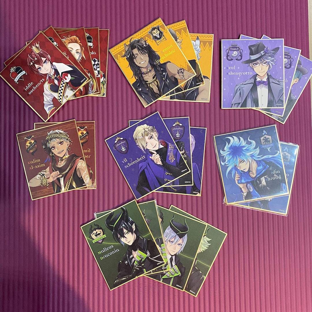 Twisted Wonderland Dorm Uniform Shikishi Board - Etsy Australia