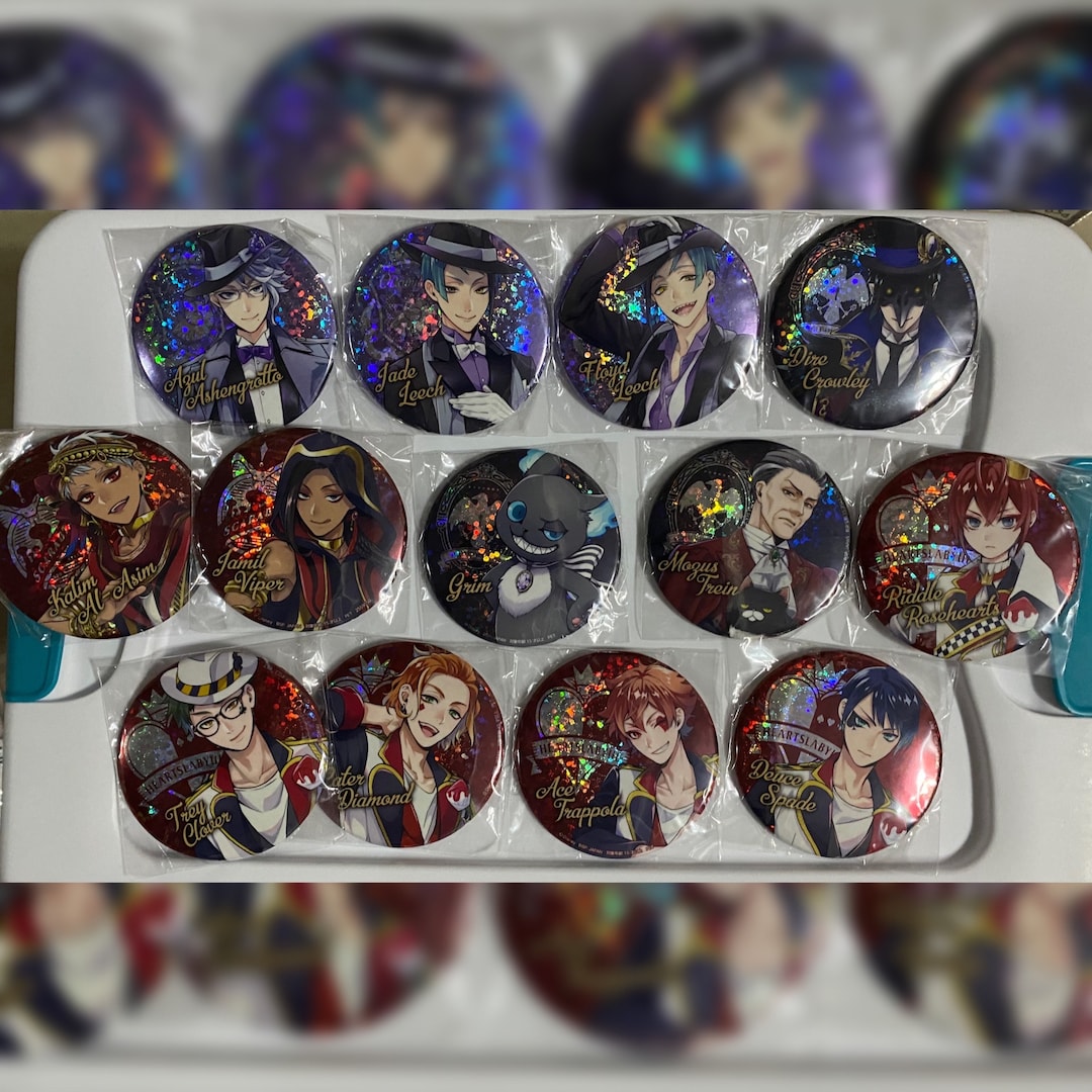 Twisted Wonderland Big Metal Badge Dorm Uniform - Etsy