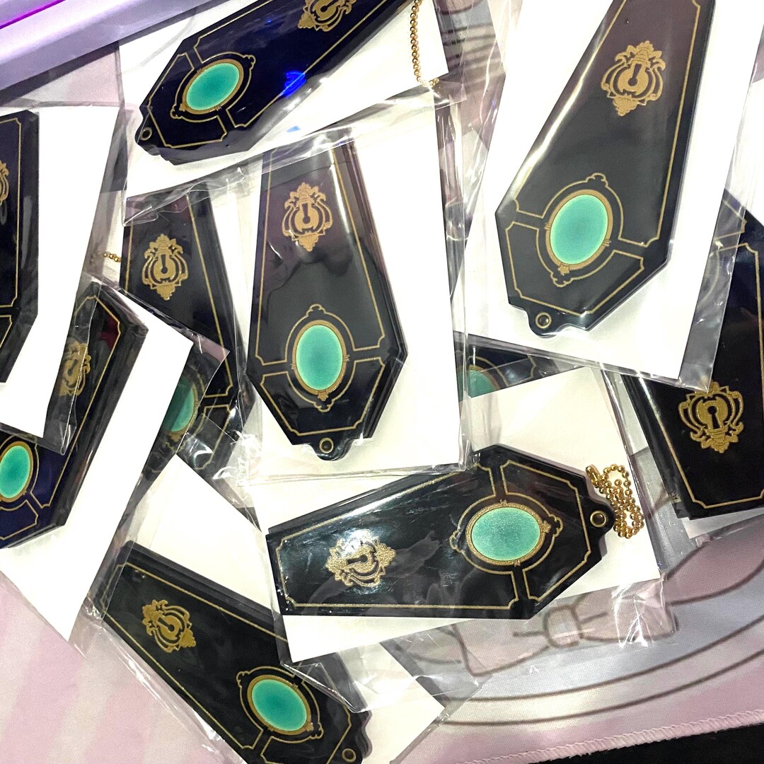 Twisted Wonderland Coffin Slider Keychain - Etsy