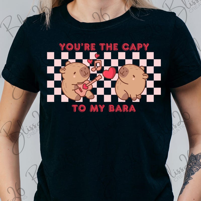 Capybara Valentine - Etsy