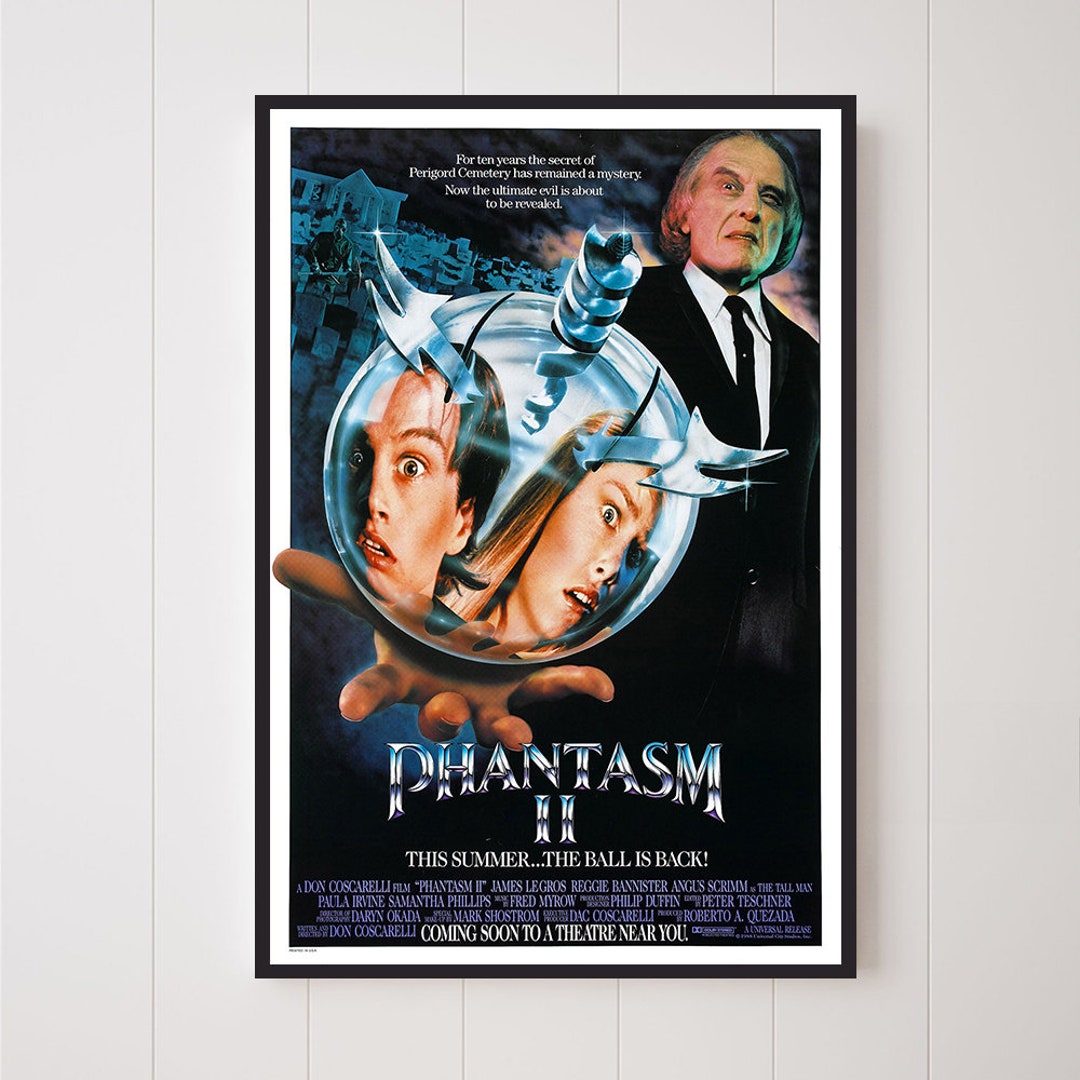 Phantasm 2 Retro Horror Movie Poster Canvas Printing Wall Art Home ...