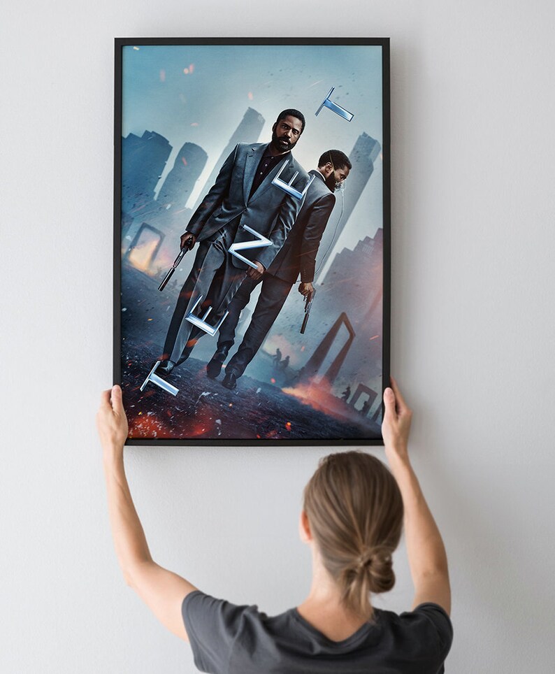 Tenet 2024 Movie Poster Canvas Printing Wall Art Home Decor Unique Gift ...