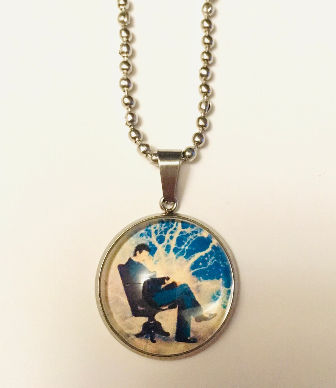 Nikola Tesla Necklace - Etsy