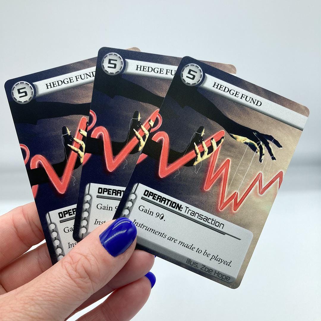 Hedge Fund Playset of Alt Arts - X 3 Cards - Netrunner Card Economy / Custom Edit Proxy Game ...