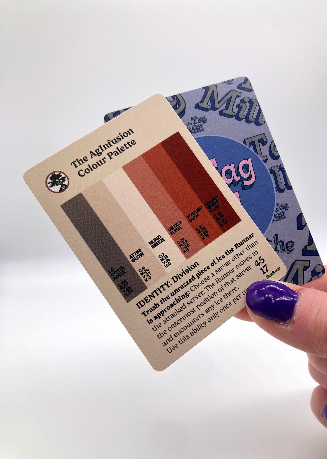 Aginfusion Colour Palette Netrunner ID. Identity Corp Cards for ...