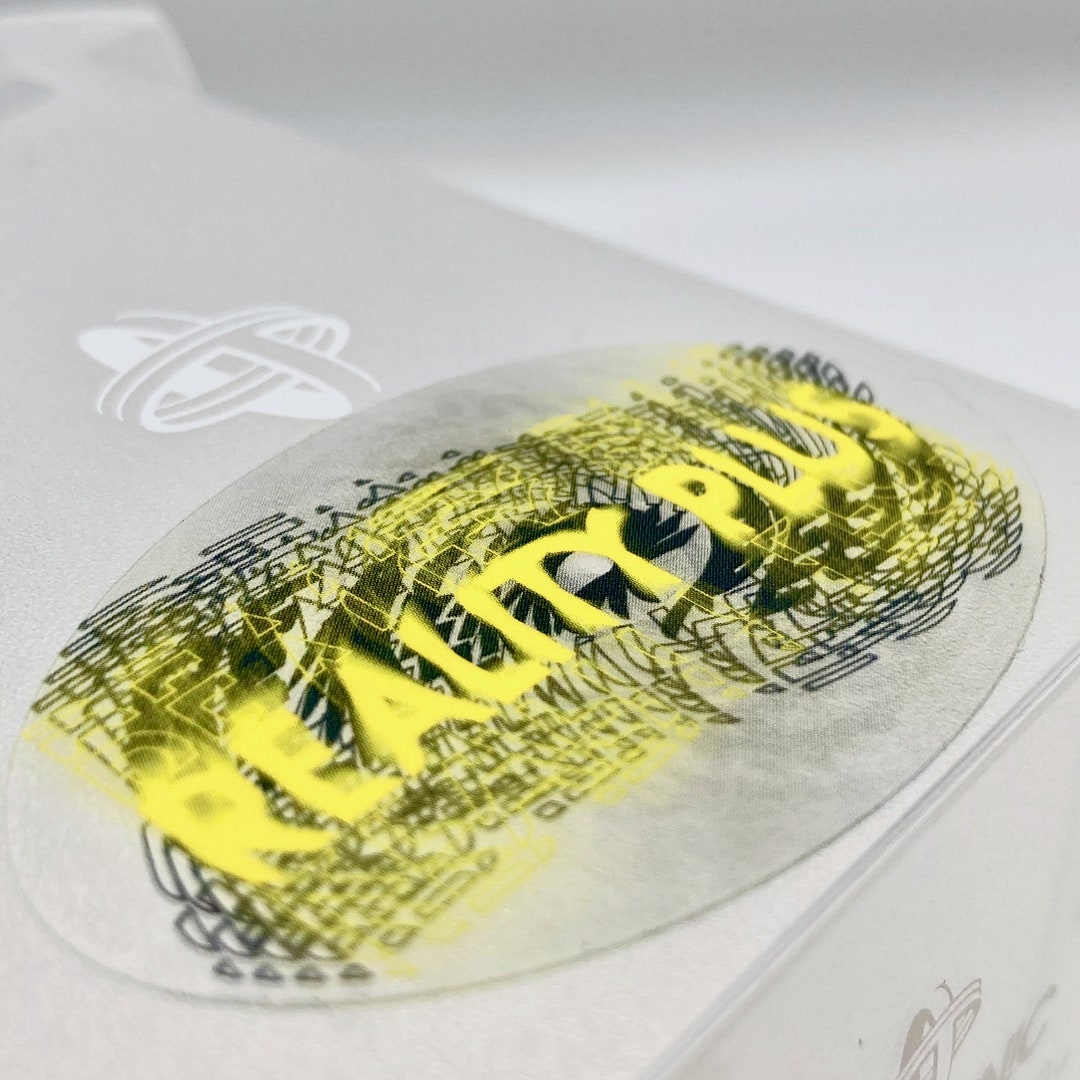 Reality Plus Transparent Glossy Vinyl Sticker - Netrunner NBN Cyberpunk ...