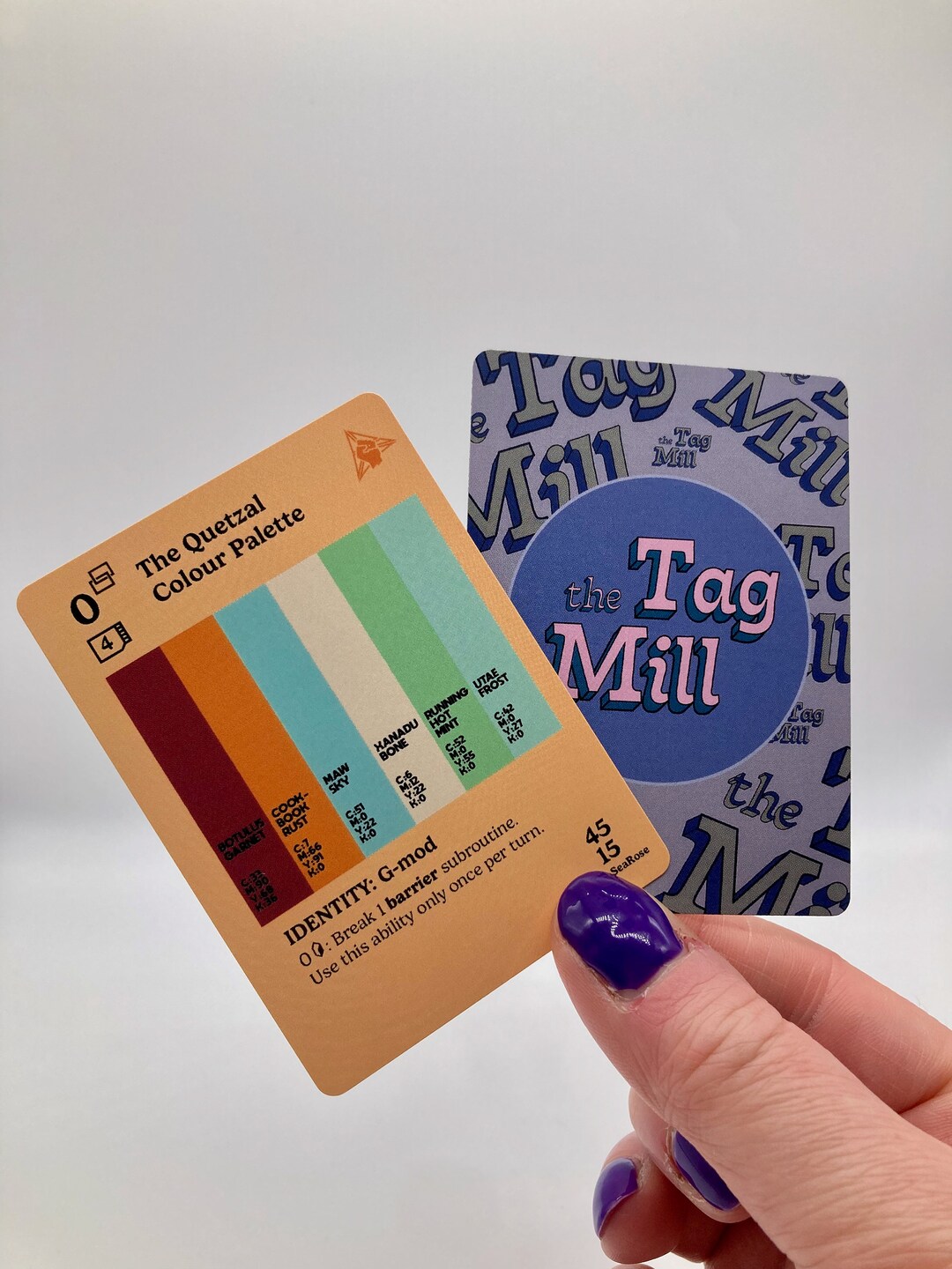 Quetzal Colour Palette Netrunner ID. Identity Anarch Cards for ...