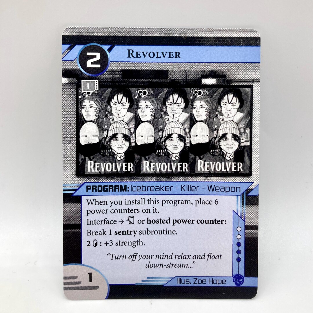 Revolver Netrunner Alt Art | Full Playset X 3 Cards | Pop Culture Beatles Art | Custom Proxy ...