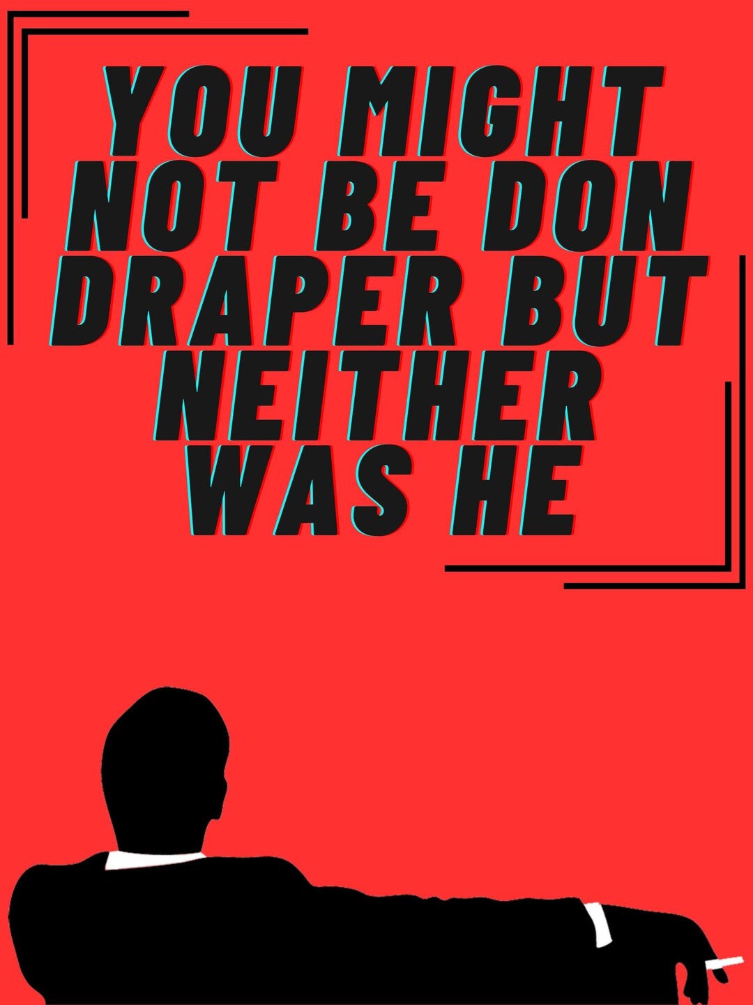 Mad Men Don Draper Poster - Etsy