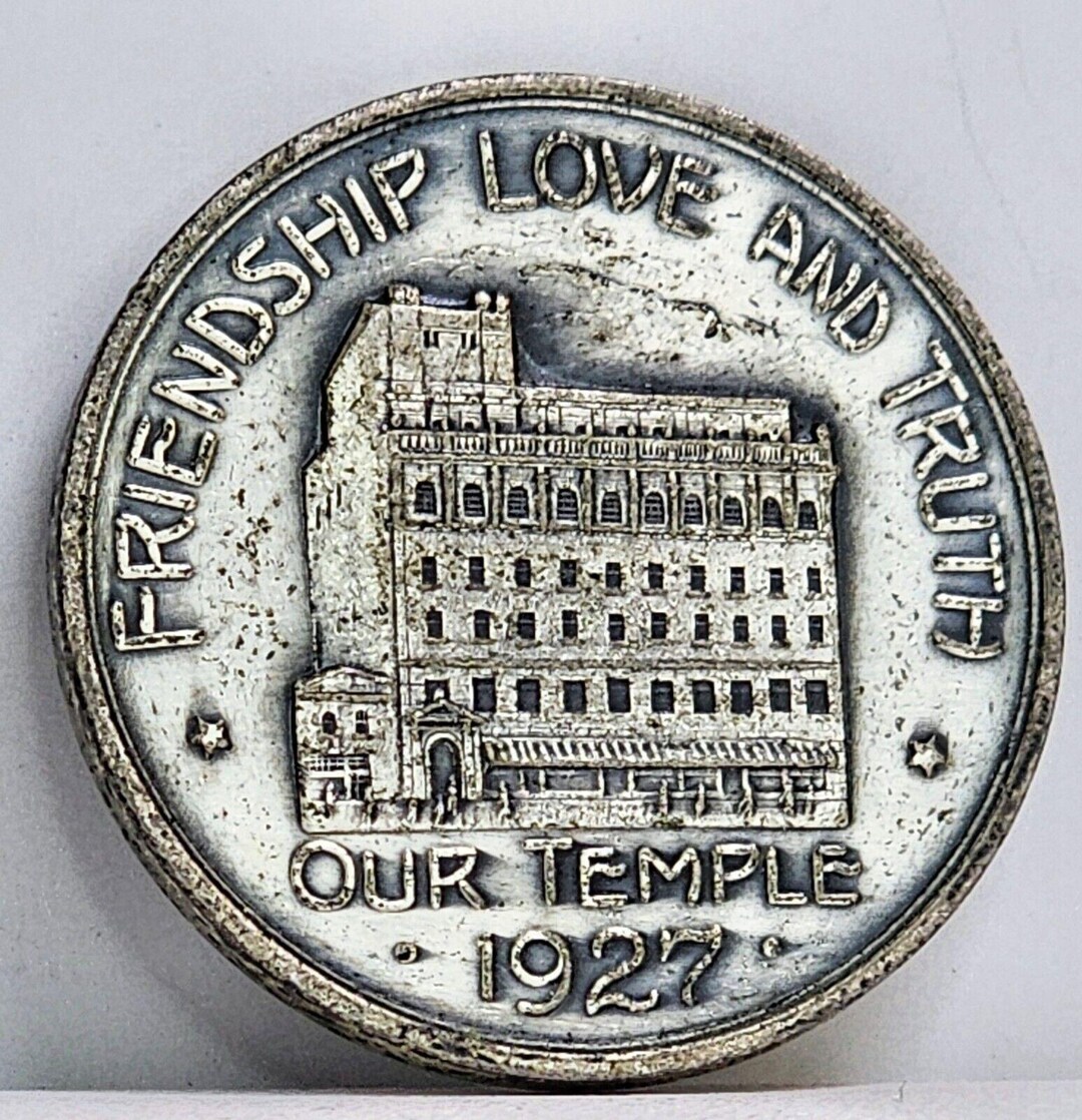 Three Links Lodge Token/coin 1927 - Largest Lodge - Chicago - Illinois ...