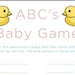 Baby Shower Game Bundle - Etsy