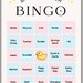 Baby Shower Bingo - 30 Individual Cards - Etsy