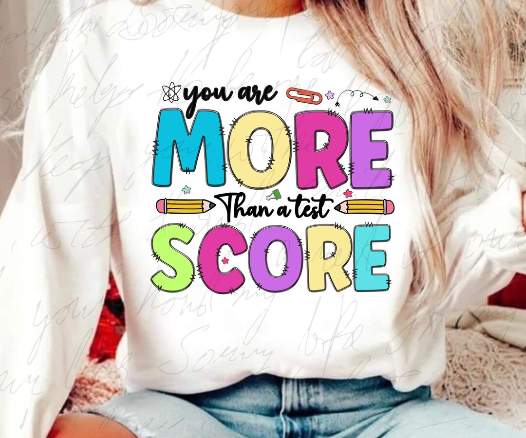 You Are More Than A Test Score Png, Rock the Test Png, Test Day Png ...