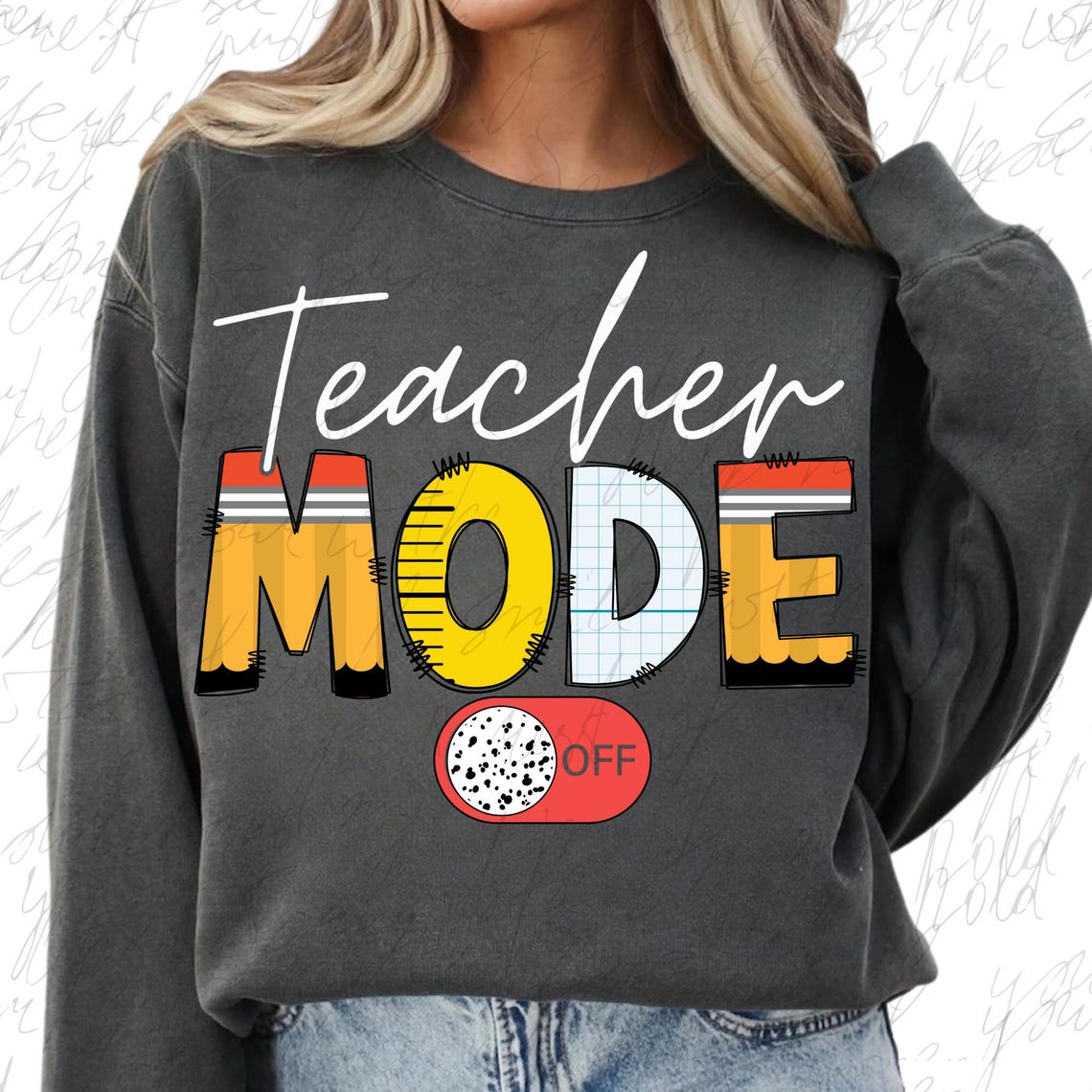 Teacher off Duty PNG: Last Day of School Design (digital Download) - Etsy