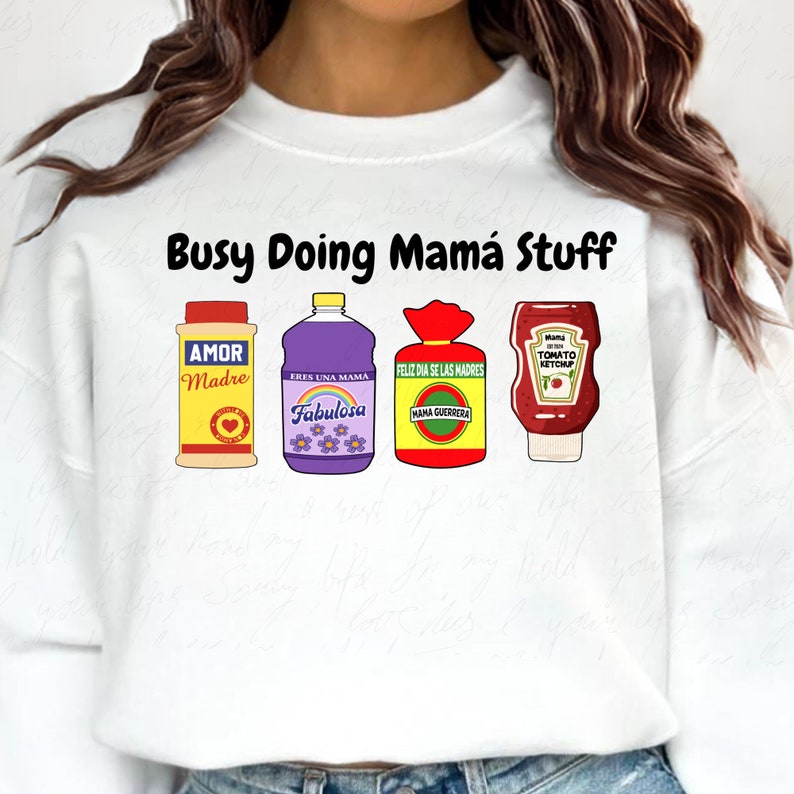 Mama Topper Multipack Bundle: Retro Spanish Mom PNG (digital Download ...