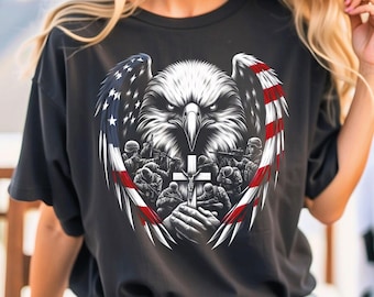 Freebird Eagle 4th of July Patriotic American Flag Ready to Press ...