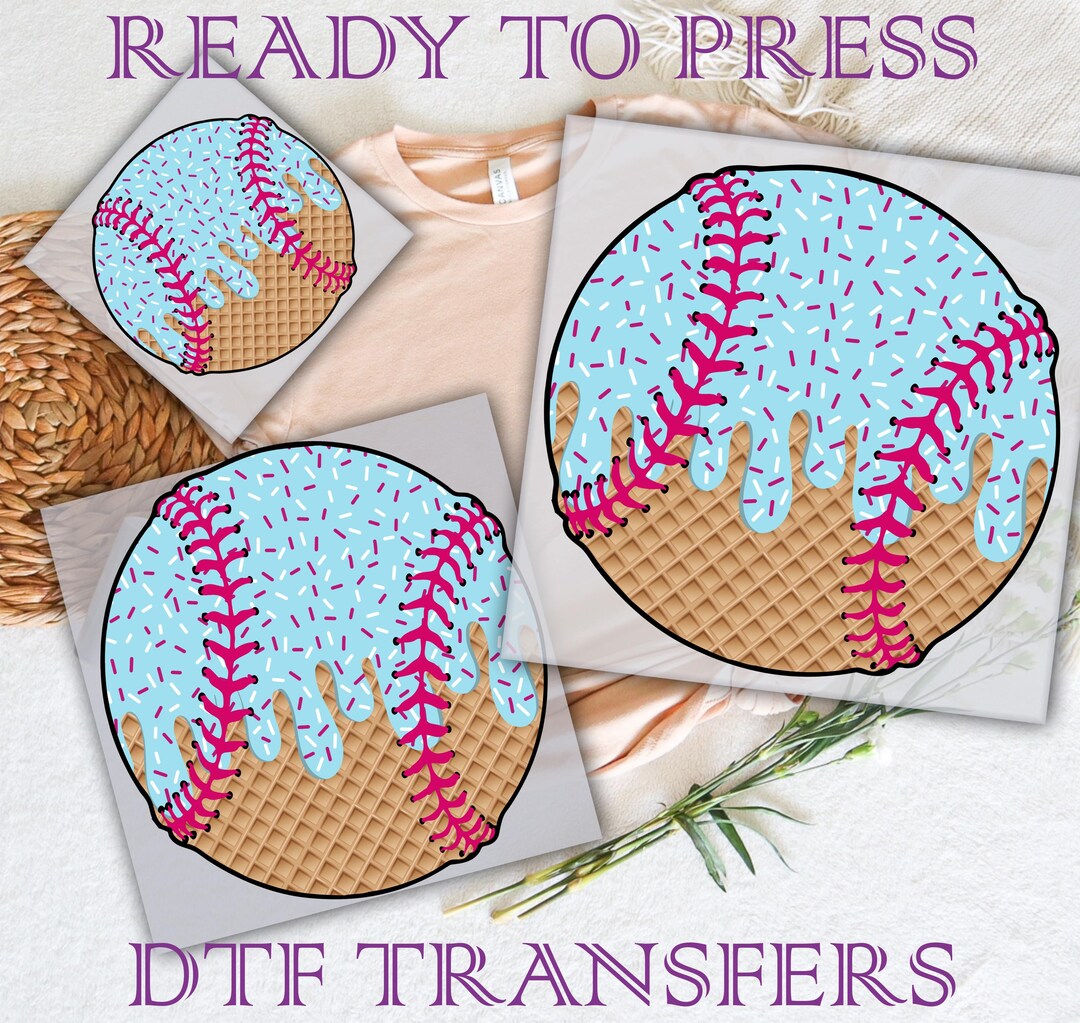 Sprinkle Drip Baseball Dtf, Baseball Team Ready to Press, Baseball Mama ...