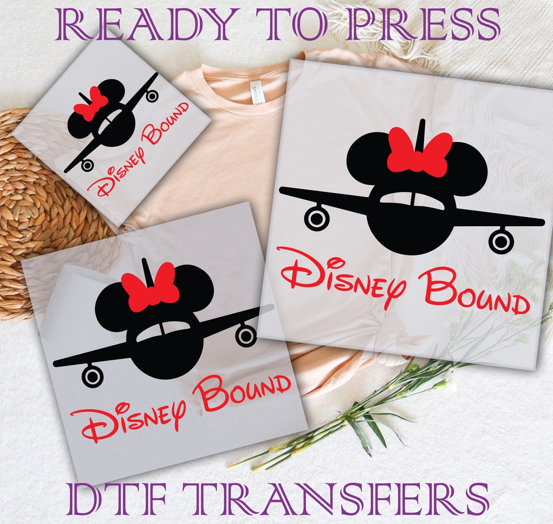 Disney Bound Dtf Transfers, Ready to Press, DTF Prints Heat Transfer ...