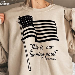 Charlie Kirk, This is Our Turning Point, Ready to Press DTF Transfer - Etsy