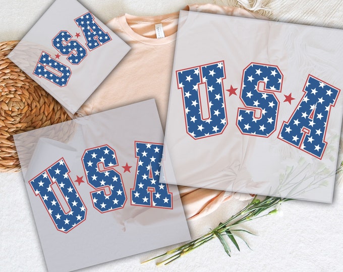 American Flag Dtf Transfer, USA Flag Ready for Press, 4th of July DTF ...