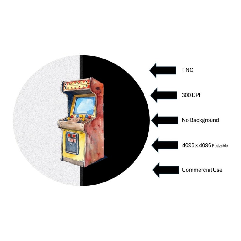 1980s Retro Clipart Bundle, 143 Png's, Digital Download, 80s Style ...