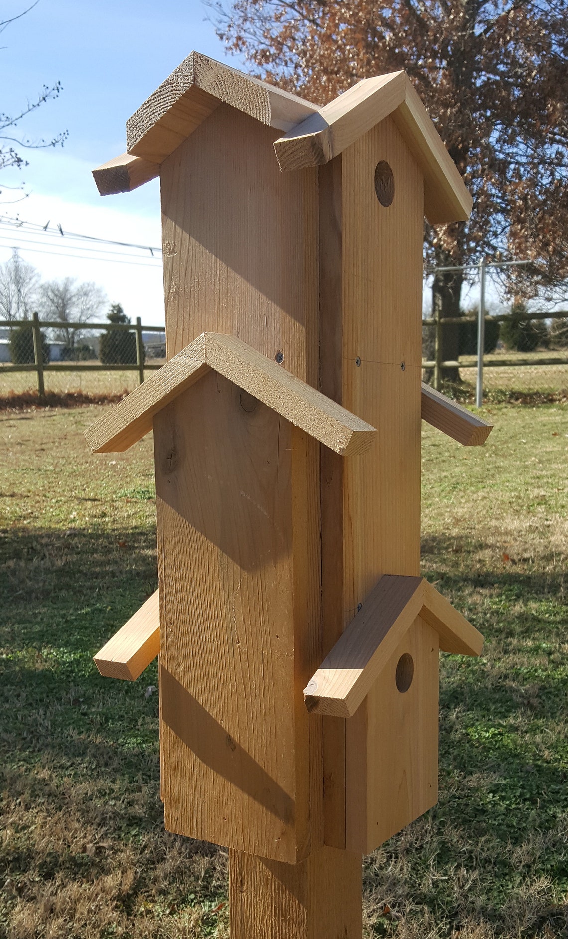 Tower Birdhouse Condo - Etsy