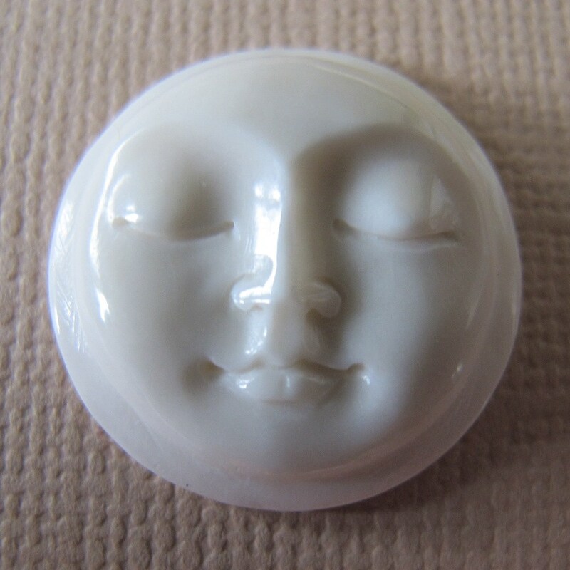 Carved Moon Face - Etsy
