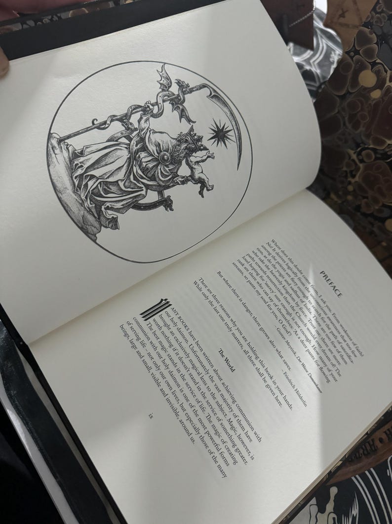 HOLY DAIMON by Frater Acher – Deluxe # 20/72 Leather Bound Limited ...