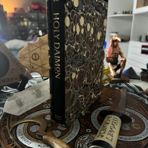 HOLY DAIMON by Frater Acher – Deluxe # 20/72 Leather Bound Limited ...