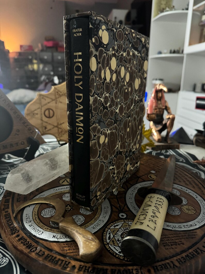 HOLY DAIMON by Frater Acher – Deluxe # 20/72 Leather Bound Limited ...