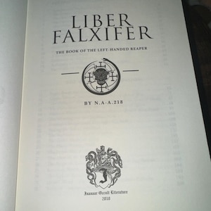 Liber Falxifer Vol 1 2 3 – Special Deluxe Leather Bound Limited Edition ...