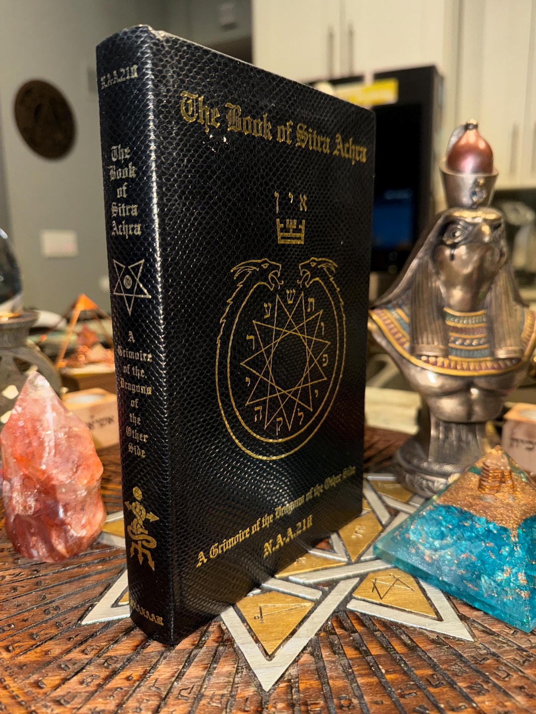 The Book of Sitra Achra. A Grimoire of the Dragons of the Other Side. Limited Edition RARE! 710/ ...