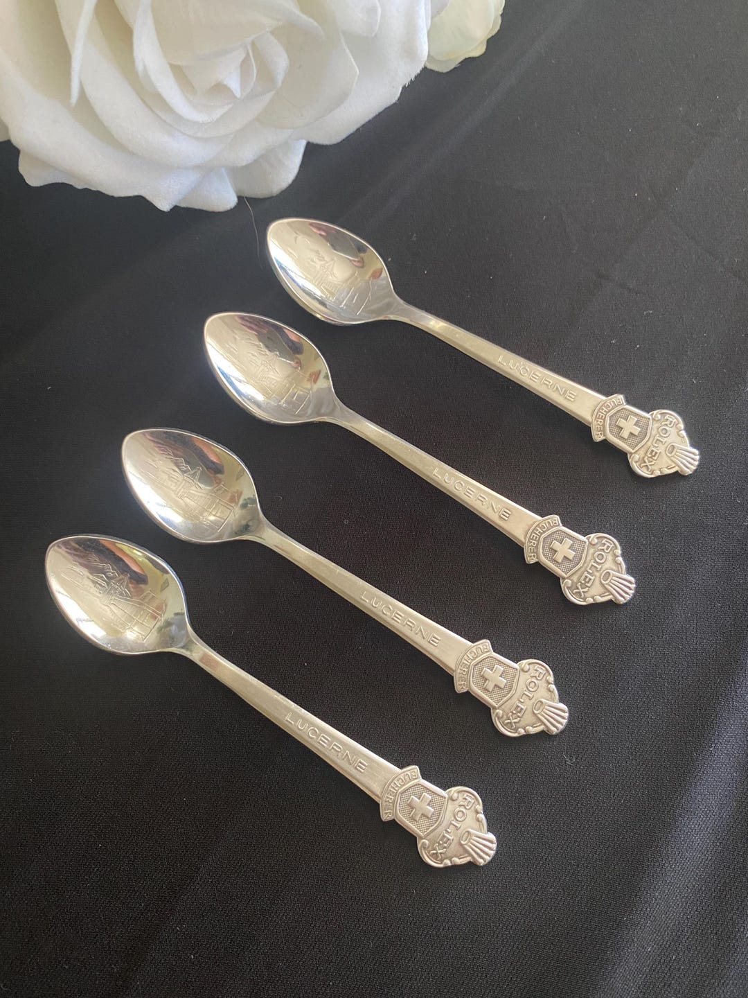 Vintage Switzerland Rolex Bucherer 'lucerne' Silver Plate Collector ...