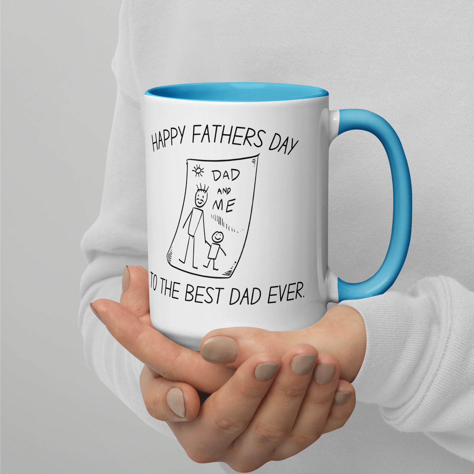 Happy Father's Day 15oz Mug 'best Dad Ever' Coffee Cup Perfect Gift for ...
