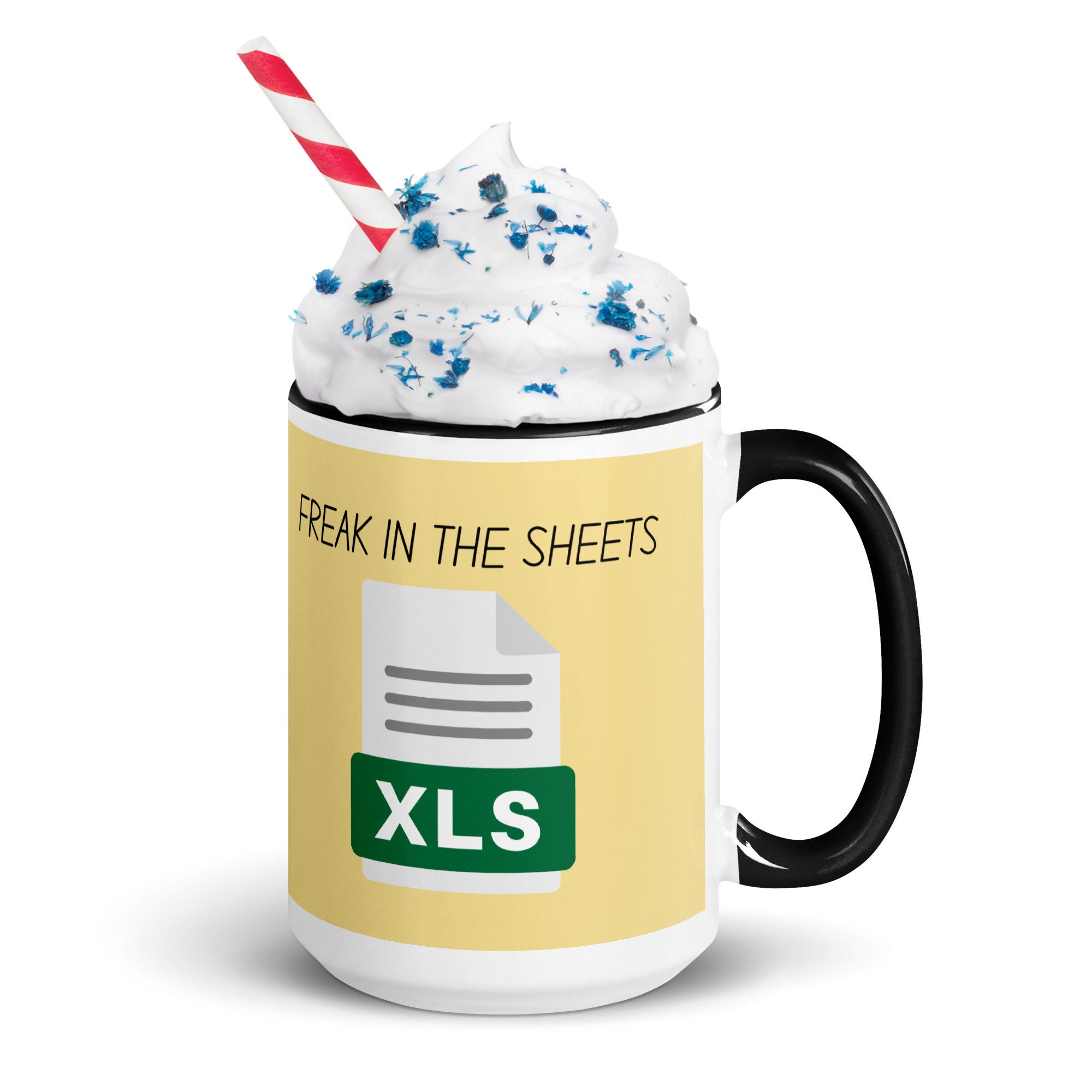 Funny Excel Pun Mug 'freak in the Sheets' Microsoft Spreadsheet Humor ...