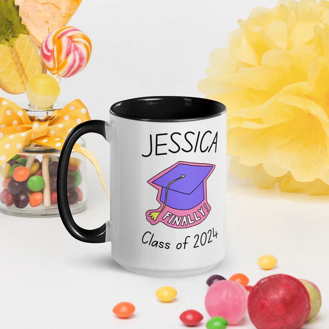 Personalized 15oz Graduation Mug - Celebrate College Success! Customize ...