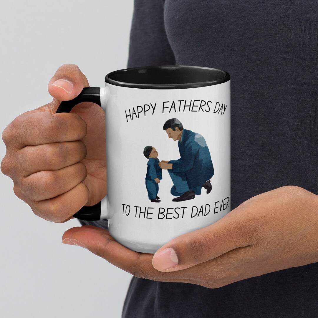 Happy Father's Day 15oz Mug - 'best Dad Ever' Coffee Cup - Perfect Gift ...