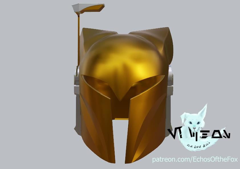Female, Twi’lek Mandalorian Helmet, Bo-katan Inspired Design, Cosplay ...